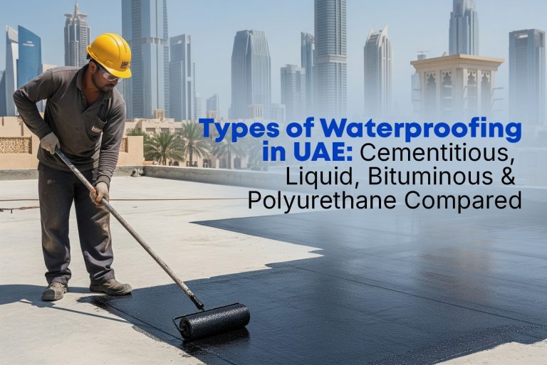 Types of Waterproofing: Compare Different Ones in UAE